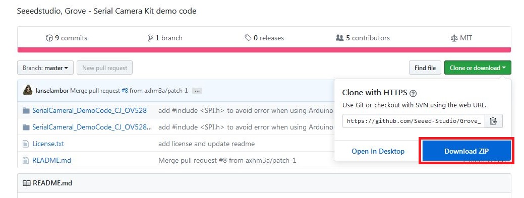 GroveシリアルカメラとArduinoを繋いで写真撮影をしてみる【Connect Grove serial camera and Arduino and try taking ...