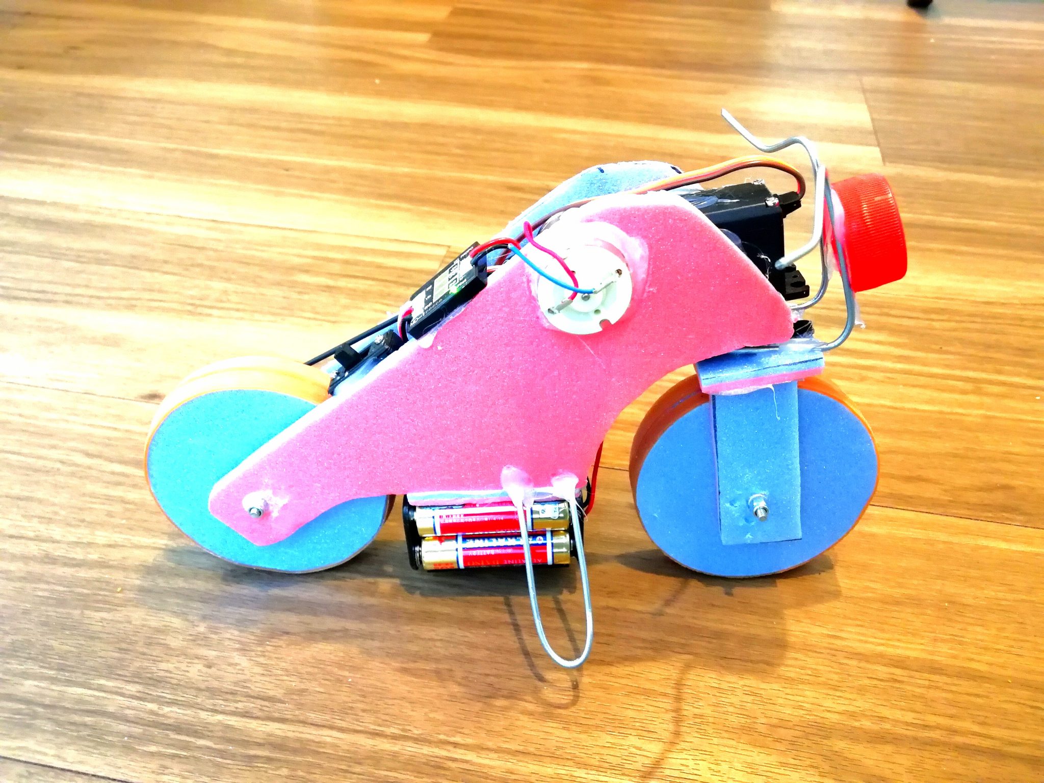 バイクRCをダイソーの材料で自作する方法 – Kazuki Room ～ モノづくりブログ